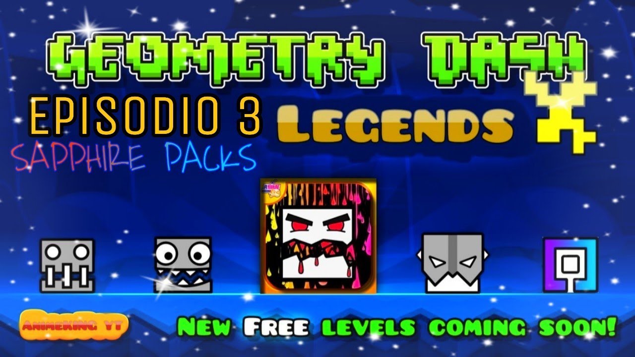 Geometry dash Episodio 3 ITA:SAPPHIRE PACK - YouTube