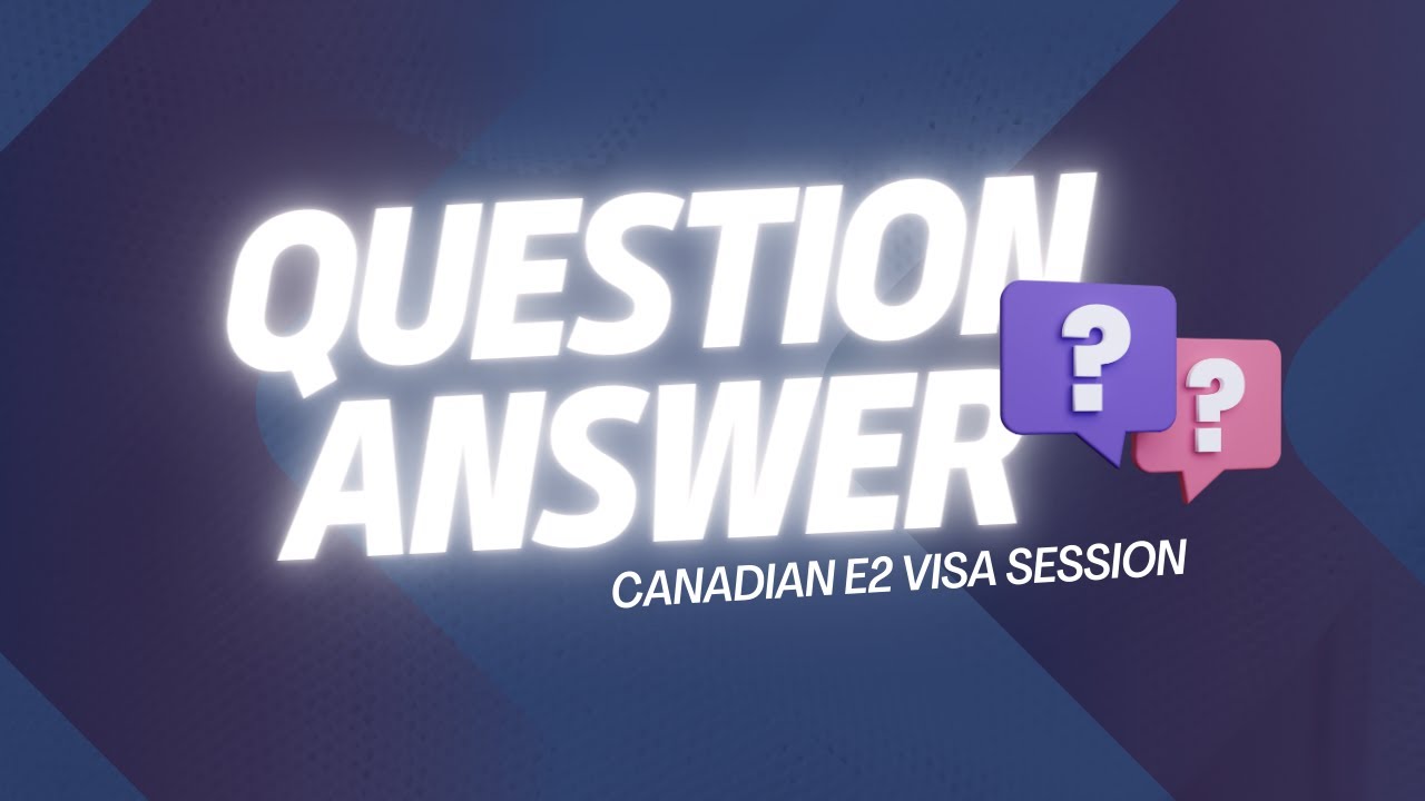 Canadian Q&A Session - YouTube