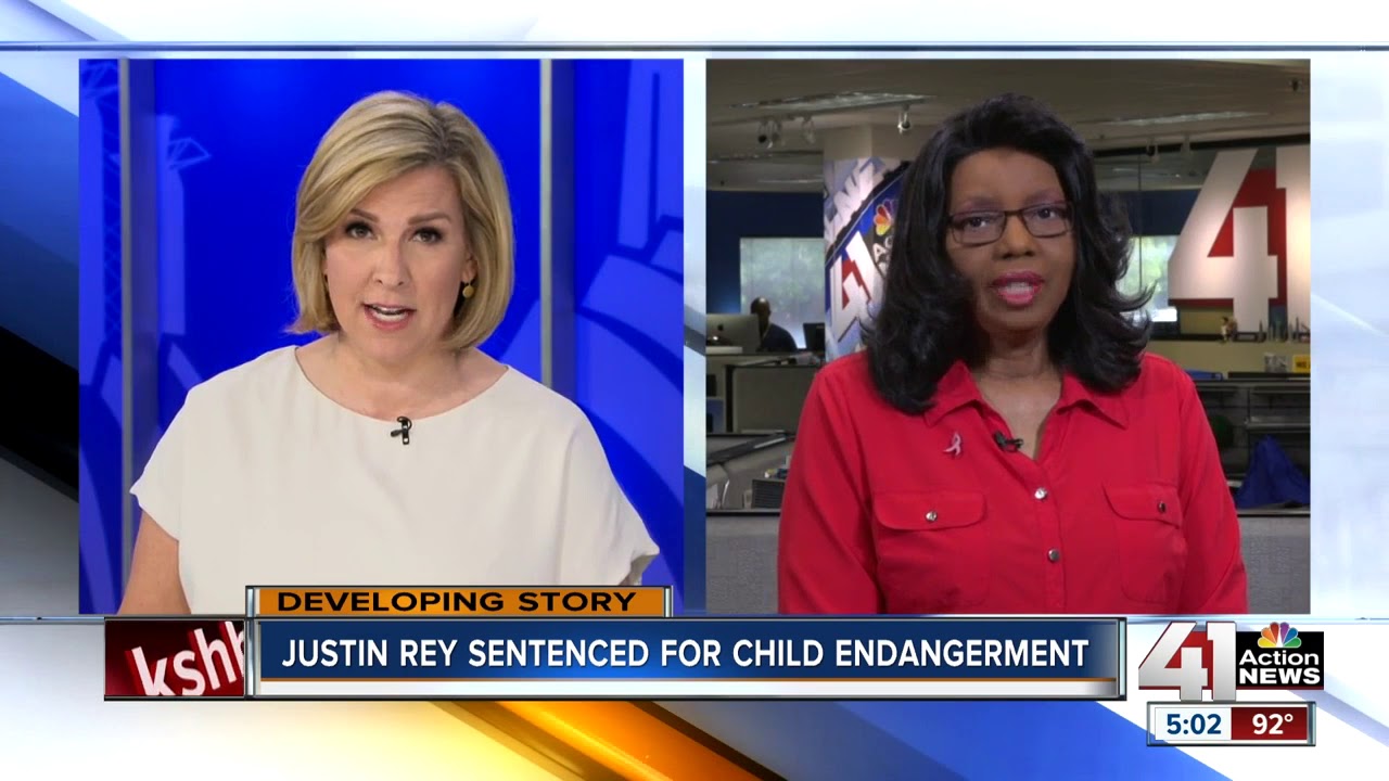 Justin Rey gets nearly 9 years on child endangerment charges - YouTube