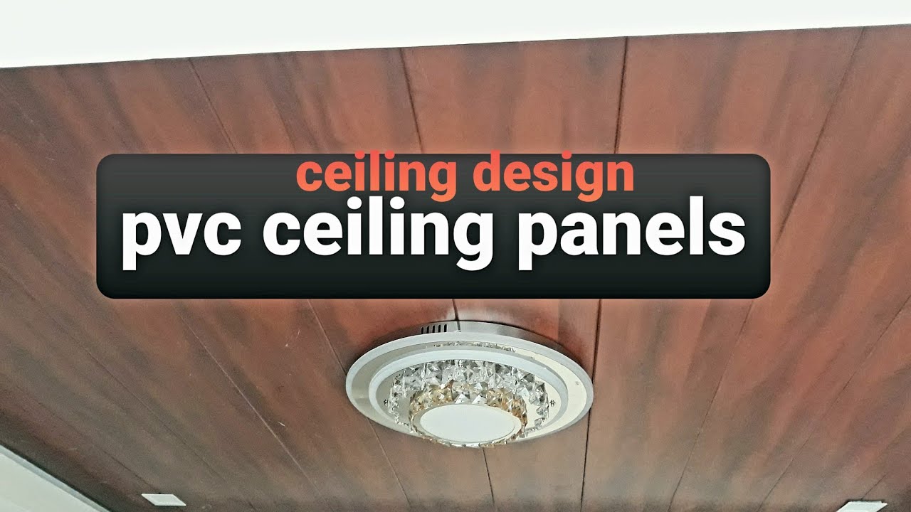 Installation of pvc ceiling panels | using metal furring framing ...