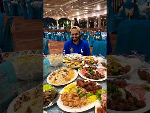 HYDERABADI SHAADI KI DAWAT FOR 4000 PEOPLE in Hyderabad #hyderabadfoodvlog#valima#viralshorts#foodie