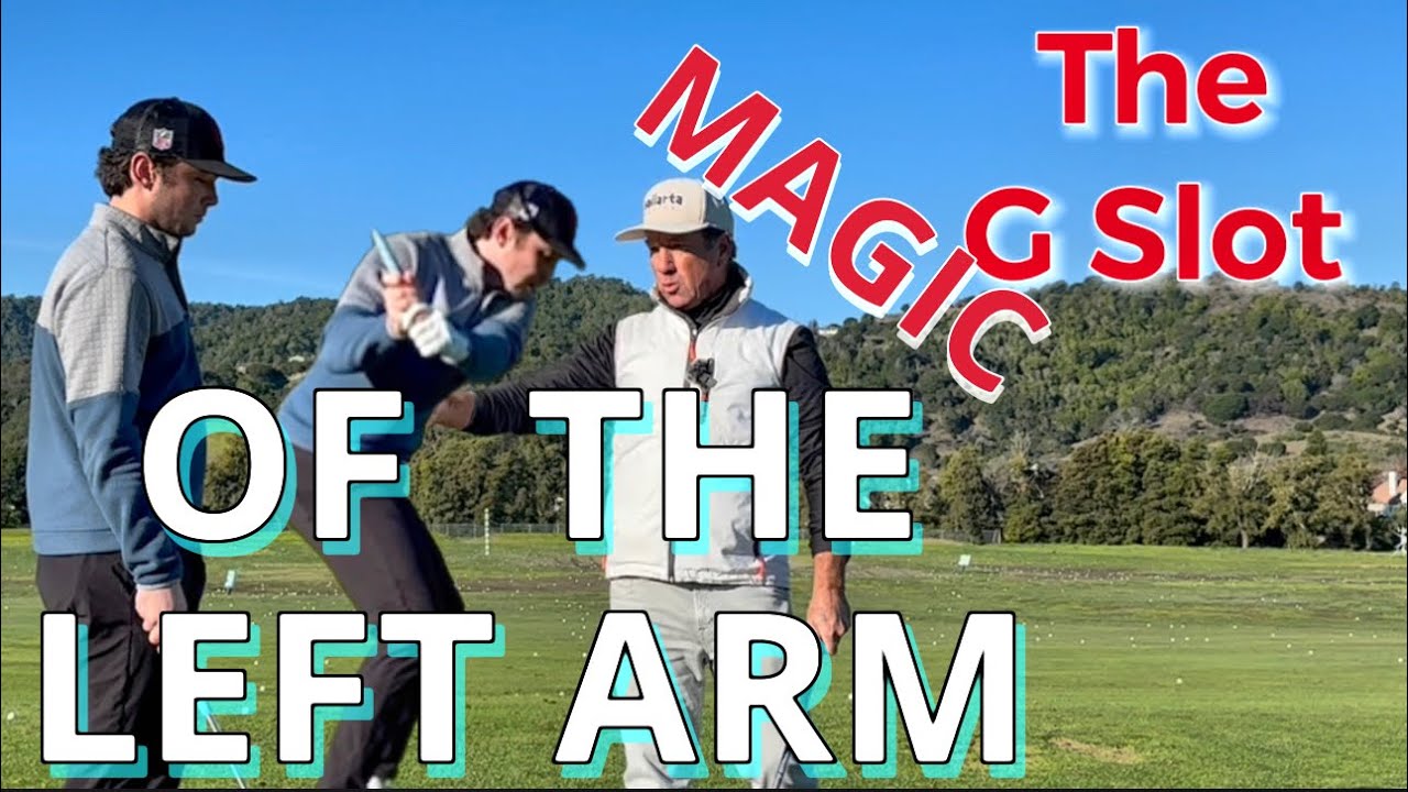 The MAGIC of the LEAD Arm or Long Iron Draws! #golfswing #golf #power # ...