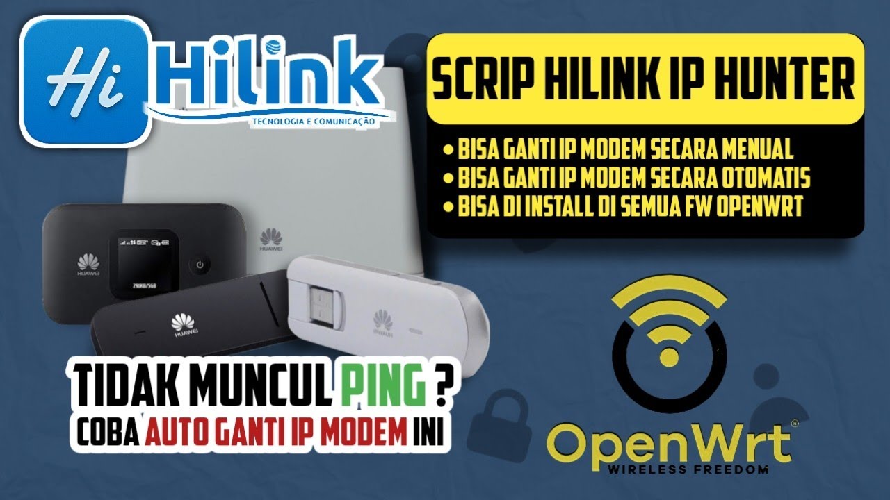 Cara Install Tool IPHunter ( Ganti Ip Otomatis) Di stb Openwrt - YouTube