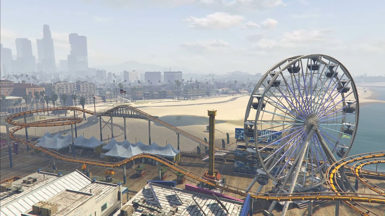 GTA V - Fairground Rides [ PS5 4K ] - YouTube