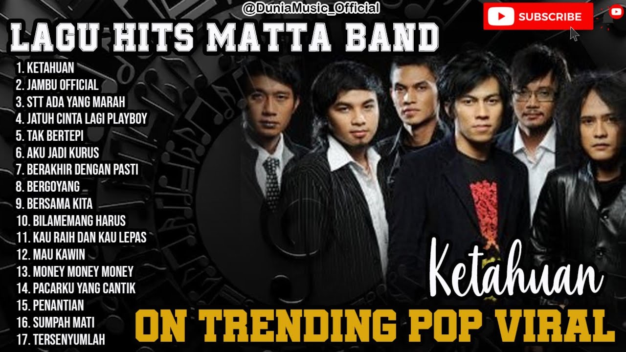 Lagu Hits Populer Matta Band Ketahuan - YouTube