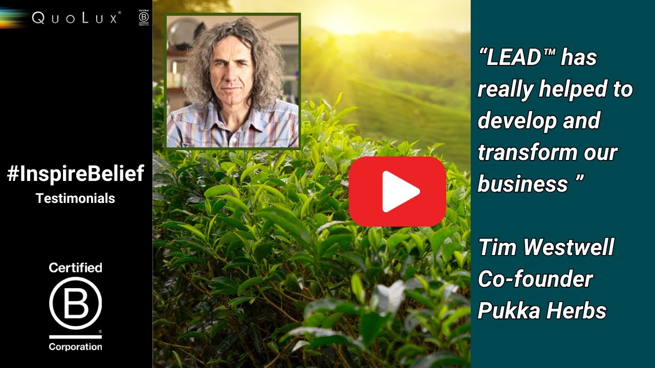 Tim Westwell (Pukka Herbs) Testimonial - YouTube