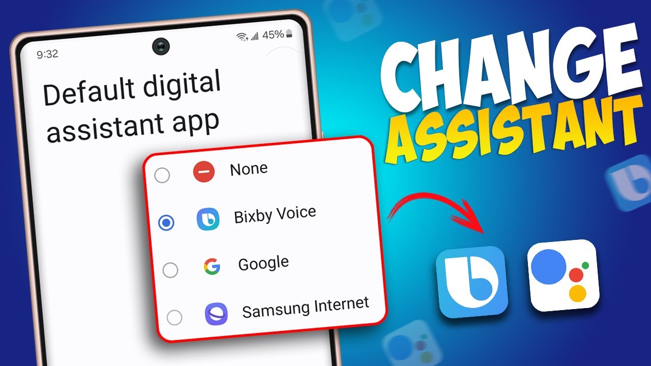 How to Change Digital Assistant on Swipe Gesture on Samsung - YouTube