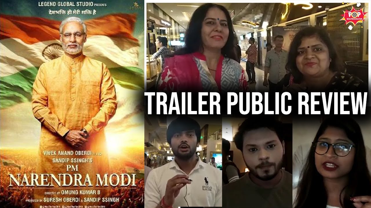 PM Narendra Modi Movie Trailer Public / Journalist Review | Vivek ...