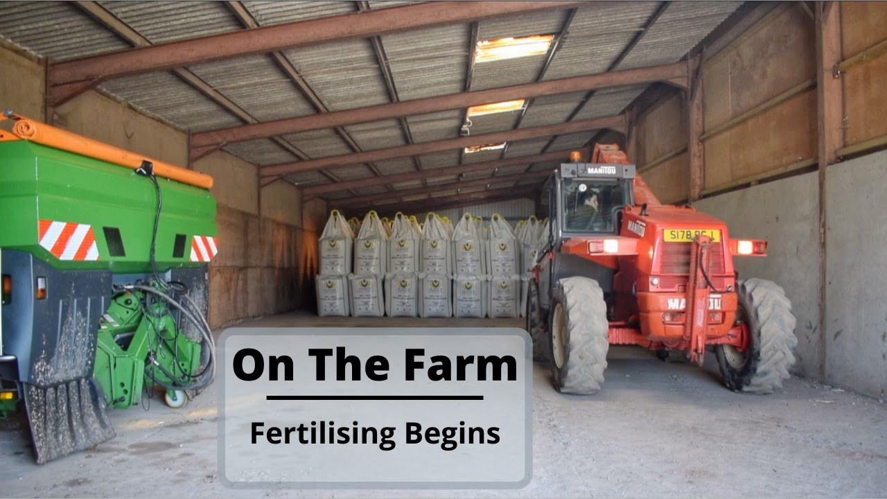 On The Farm | Fertilising Begins - March 20 - YouTube