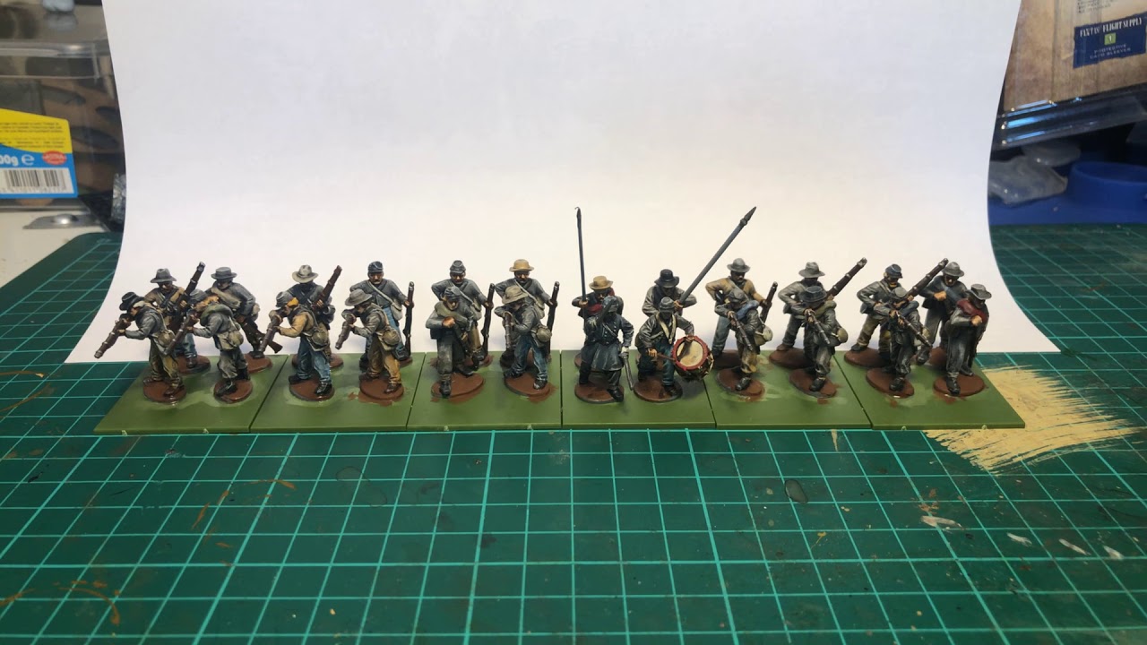 Perry Miniatures ACW 28mm - YouTube