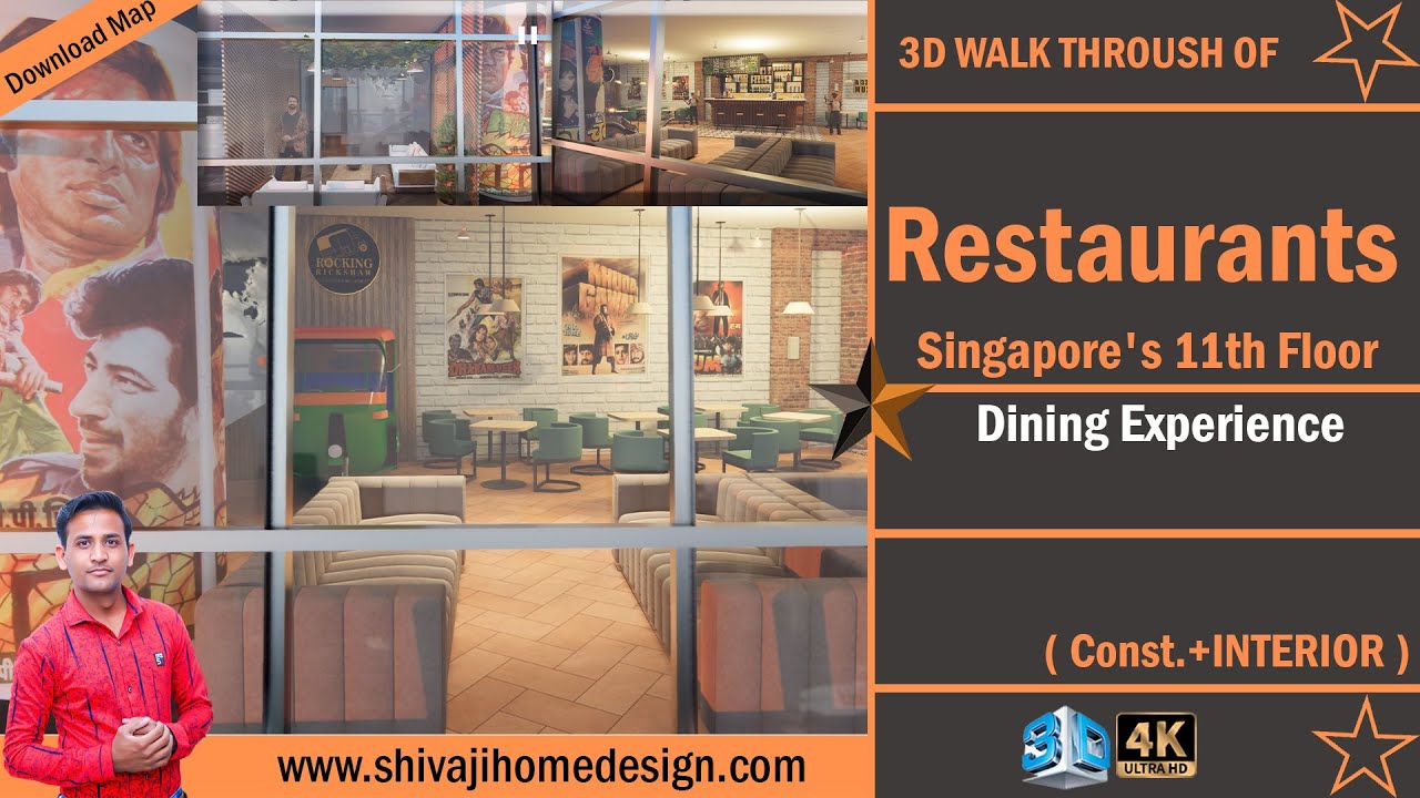 Stunning 3D Tour of Singapore's 11th Floor Restaurants | Virtual Dining ...