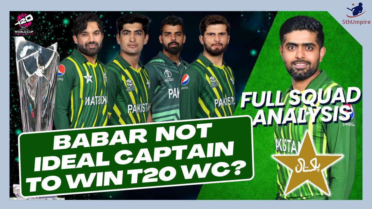 Cricket T20 World Cup 2024 Pakistan Team Squad | ICC T20 WC Preview ...
