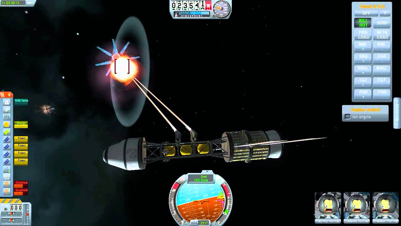 KSP - Space battle - YouTube