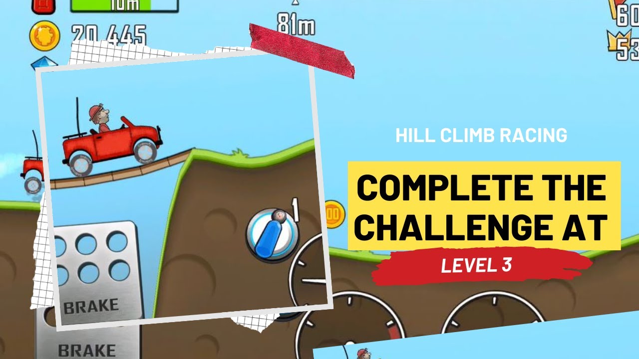 complete the challenge at level 3 - YouTube