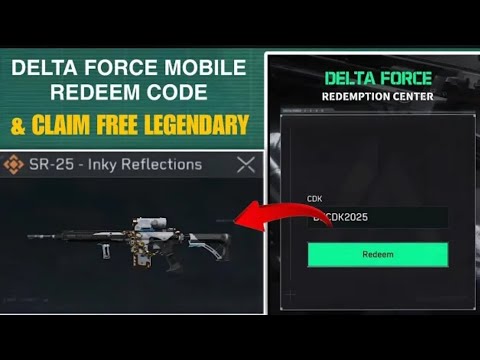 How To Redeem Permanent Free Legendary in Delta Force Mobile Global ...