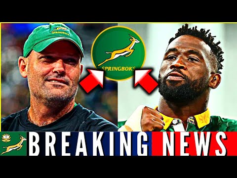 🚨😱 LAST MINUTE! THE SPRINGBOKS MAKE HISTORY IN RUGBY! SURPRISED ...