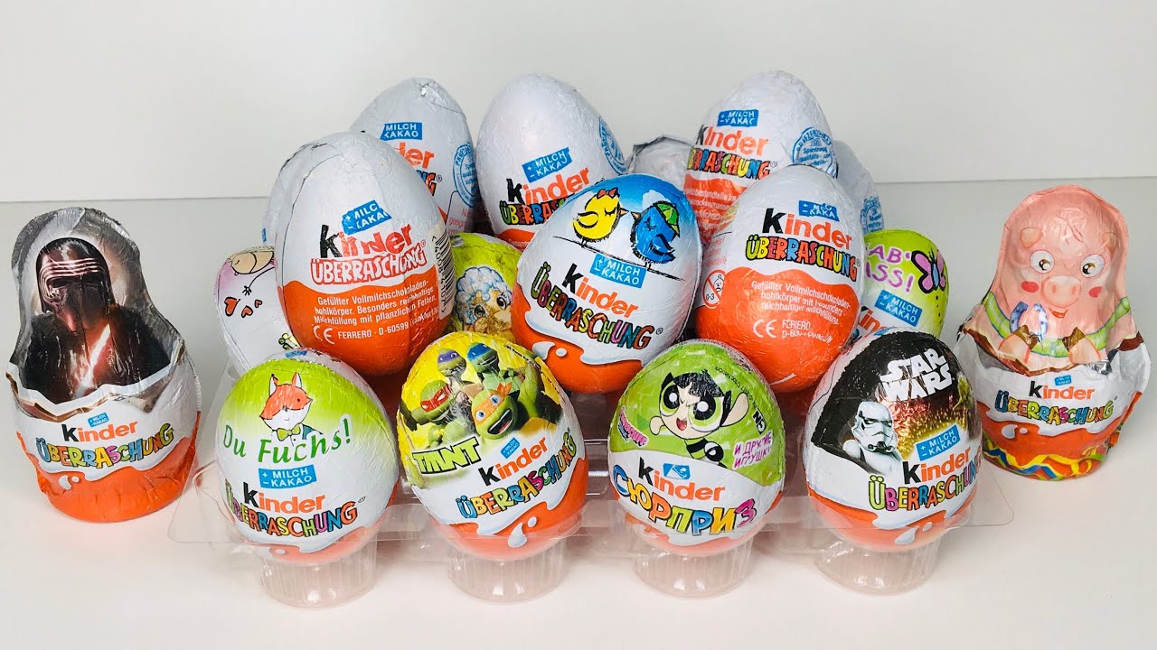 Старые Киндер Сюрпризы. Распаковка 2. Old Kinder Surprise Unboxing ...
