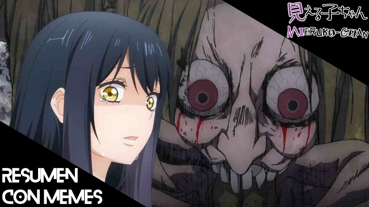 Mieruko-chan: La chica que ve fantasmas (Resumen con memes) - YouTube