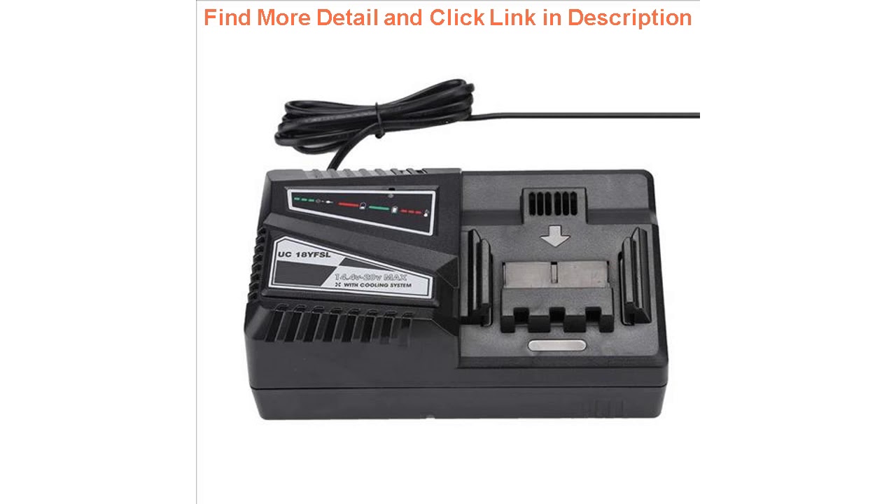 Best Replacement Fast Battery Charger For Hitachi 14.4V 18V Battery ...