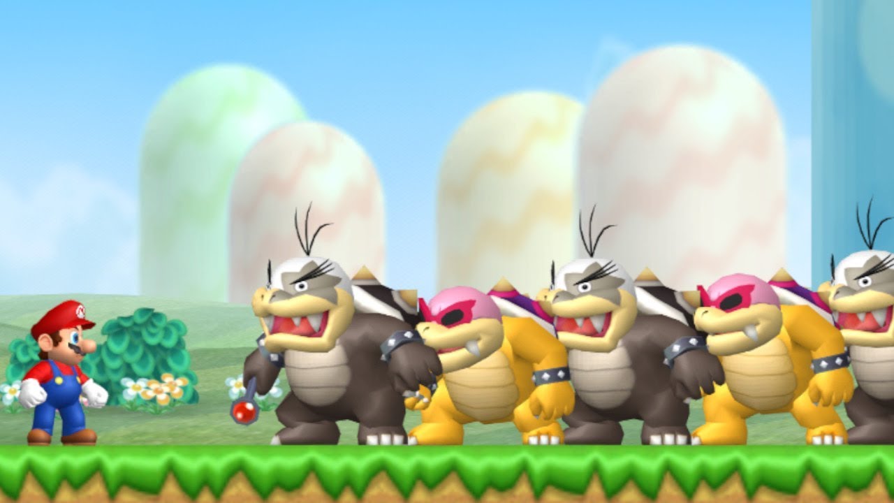 Can Mario Beat 999 Roy´s and Morton´s in New Super Mario Bros. Wii ...