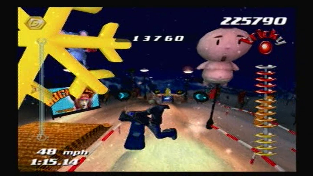 SSX Tricky - JP World Circuit - Snowdream Showoff - YouTube