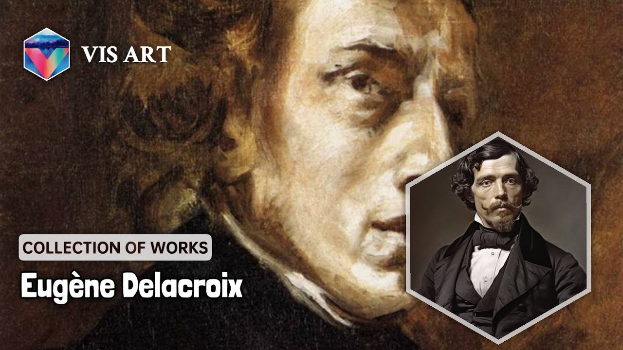 349 Drawings and Paintings by Eugène Delacroix: A Stunning Collection ...