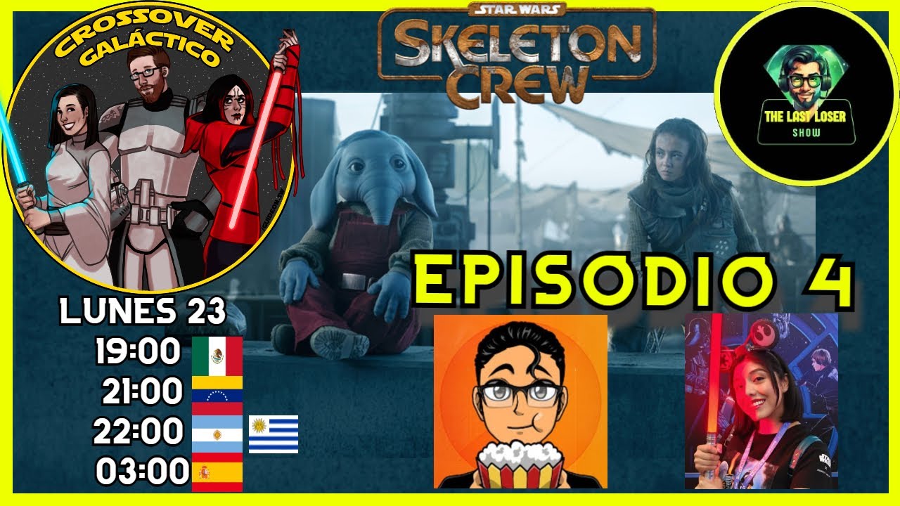 SKELETON CREW cap 4 - STARS WARS – Crossover Galáctico - YouTube