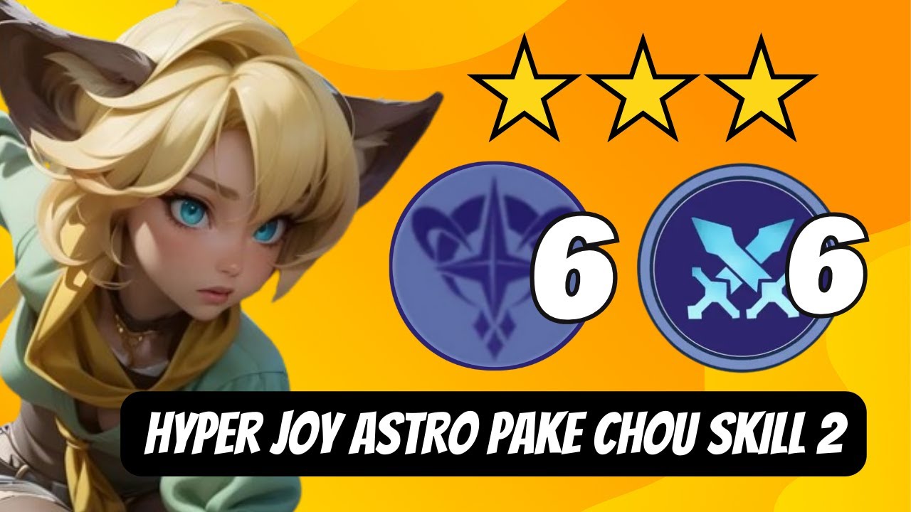 HYPER JOY ASTRO ASSASIN !! COMMANDER CHOU SKILL 2 KUAT BANGET !! DARAH ...