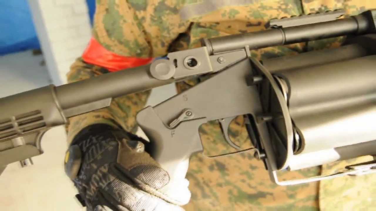 Review ICS-190 GLM lanzagranadas 6 tubos by Airsoft Gandia - YouTube