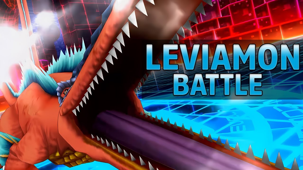 Digimon Story: Cyber Sleuth | Os 7 Demons Lords #4 - Leviamon Battle ...