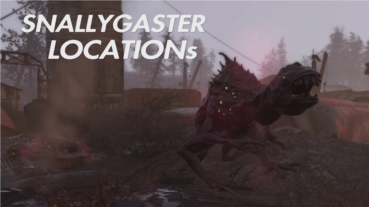 Snallygaster Locations - Fallout 76 - YouTube