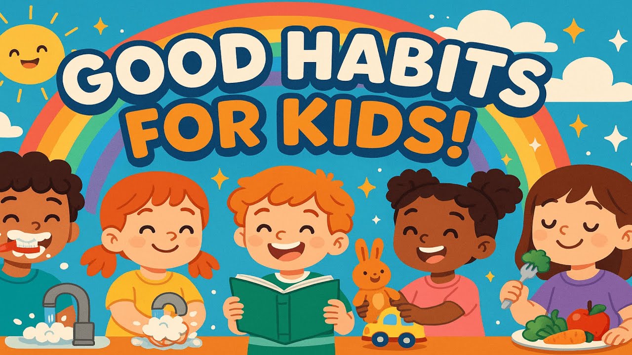 Daily Routine for Kids | Good Habits with Morning & Night Prayers ...