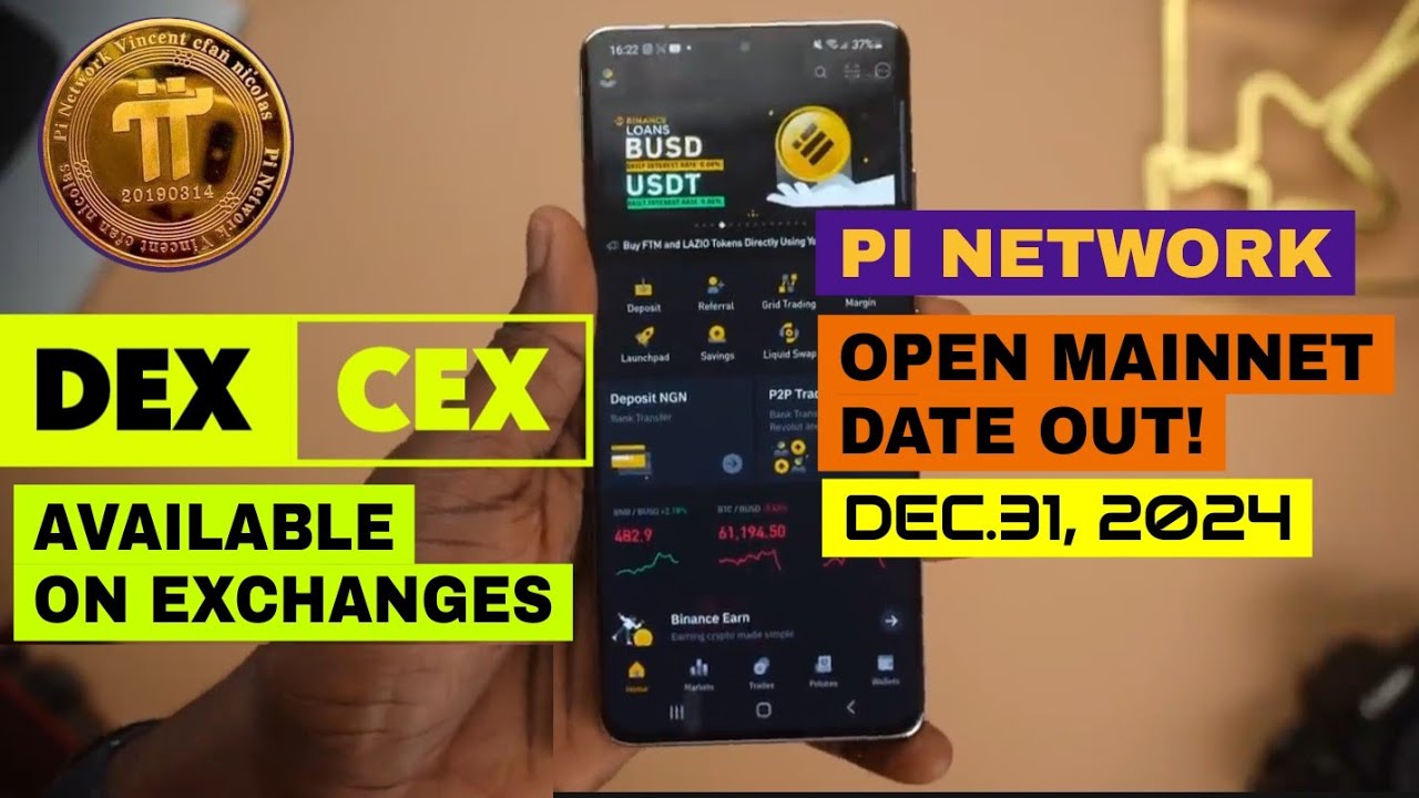PI NETWORK WILL BE AVAILABLE ON DEX &CEX I DEC 31 2024 - YouTube