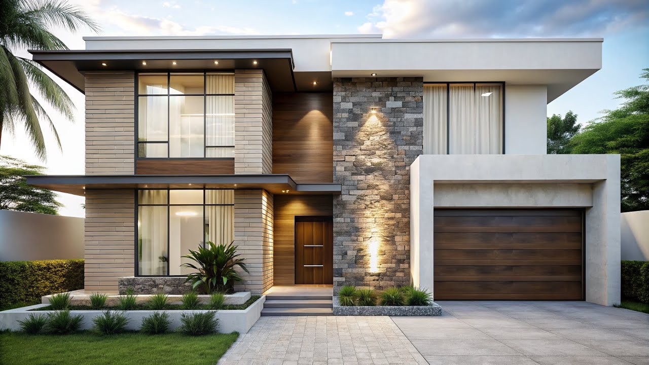 Stone Decor Ideas for Modern Facades | Rock the House - YouTube