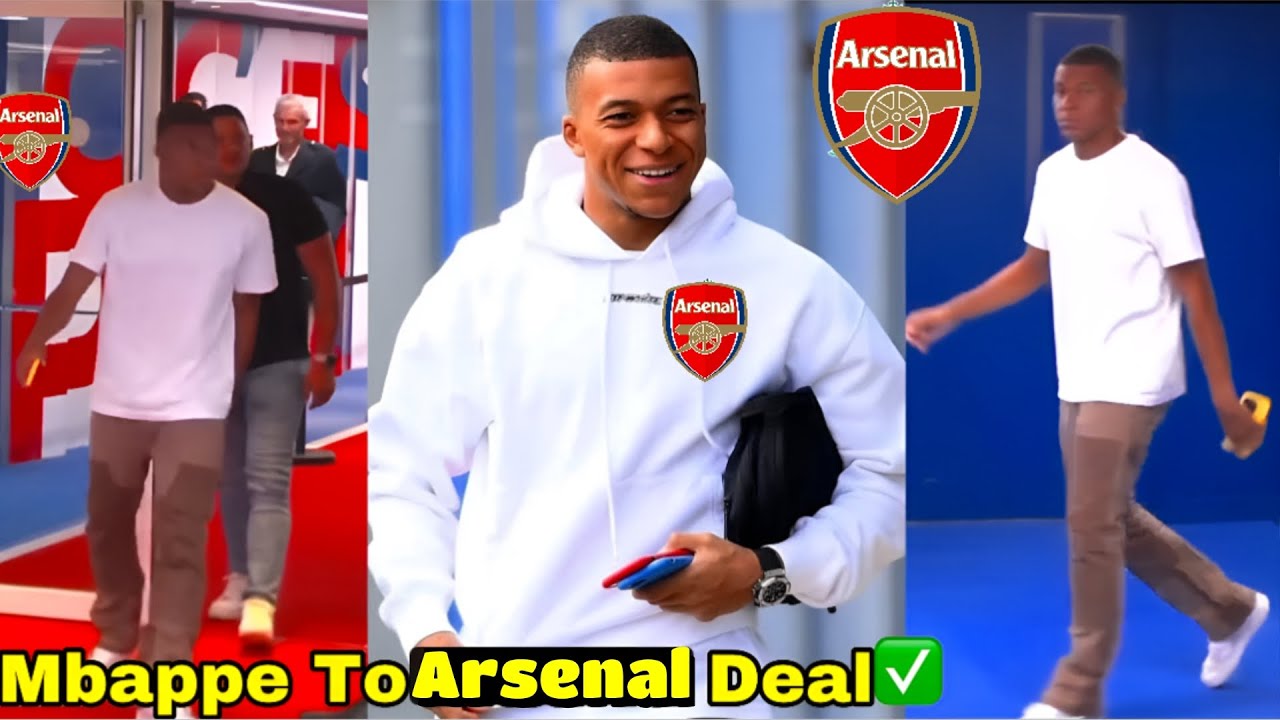 Pre-Contract Confirmed Arsenal To SIGN Kylian Mbappé🔥Arsenal meets ...