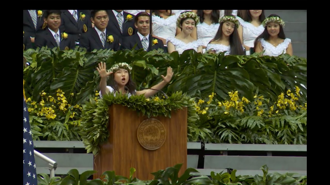 Punahou Class of 2018 Graduation Speech - YouTube