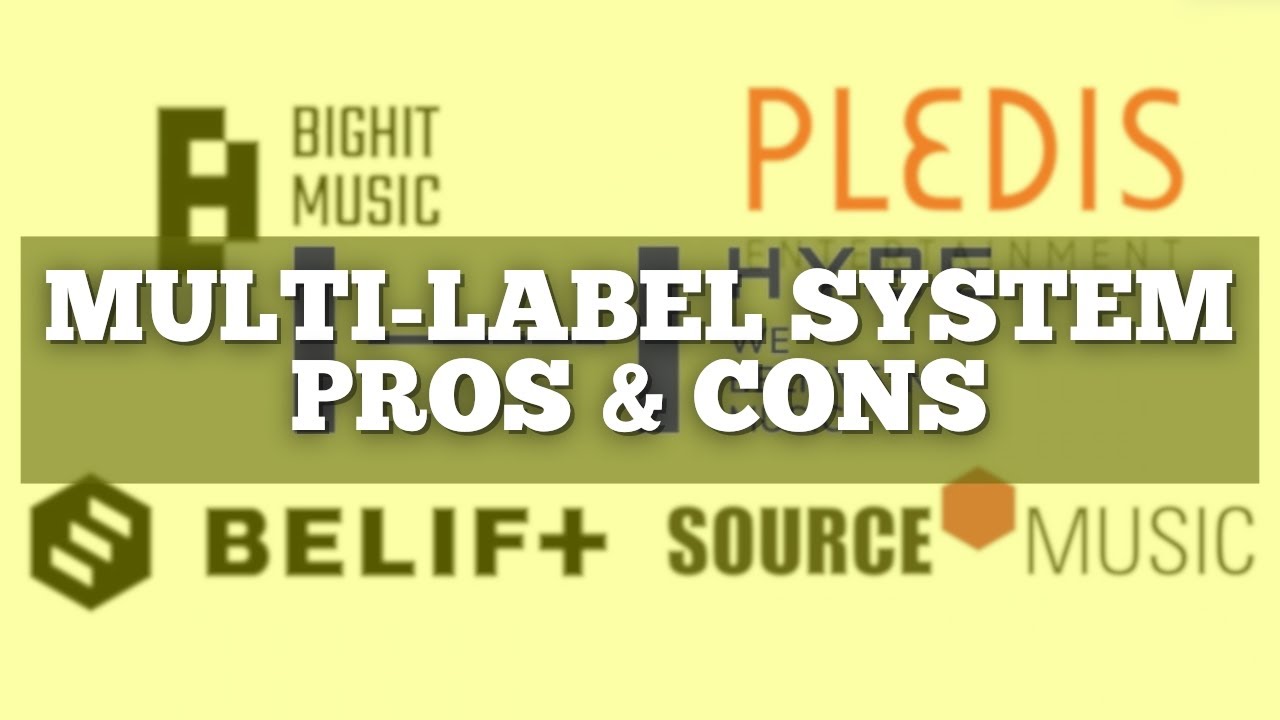 Role Of #hybe To Their Labels: Multi Level System vs Single Label ...