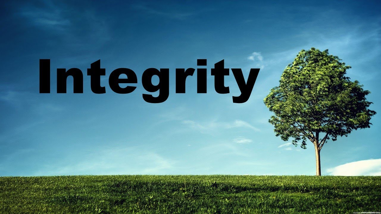 Integrity by Josh Brown - YouTube