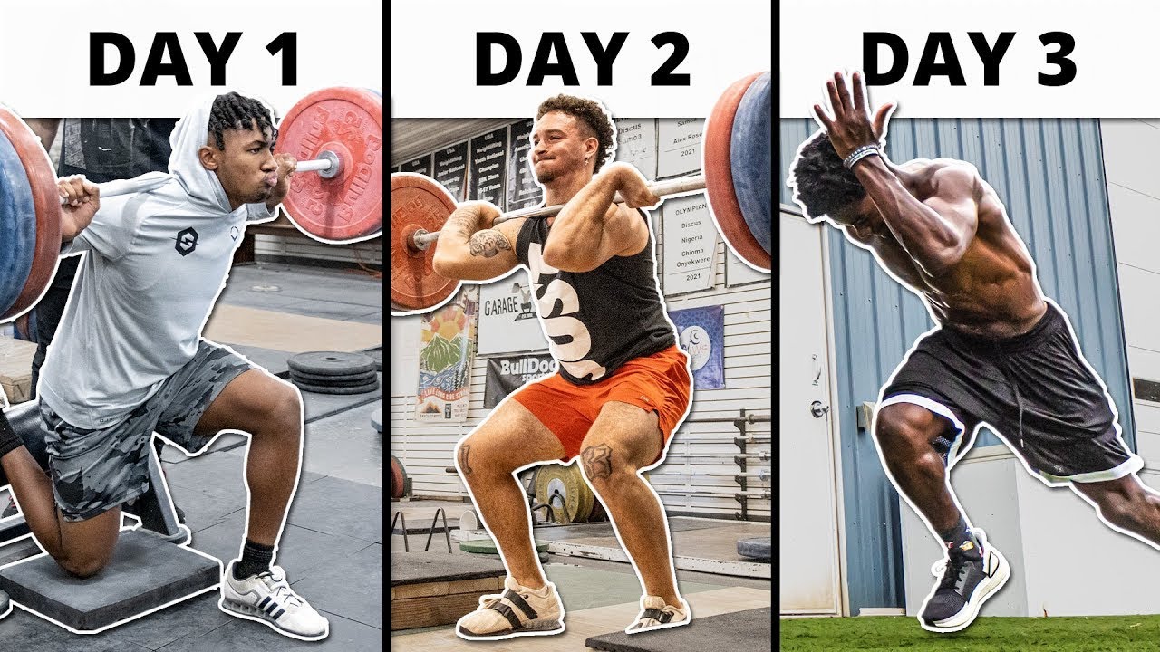 Perfect Training Split For Sprint Speed - YouTube