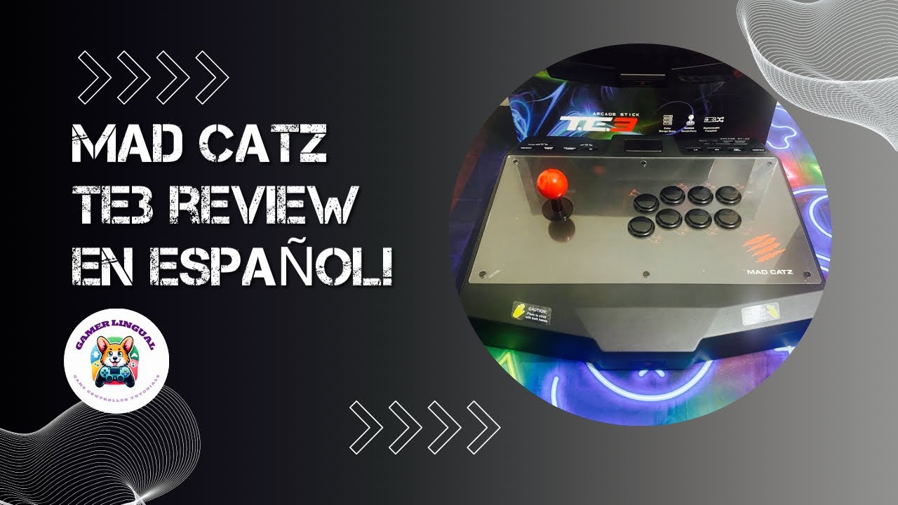 Revisión, Instrucciones, Y Configuración del Mad Catz TE3 Fight Stick ...