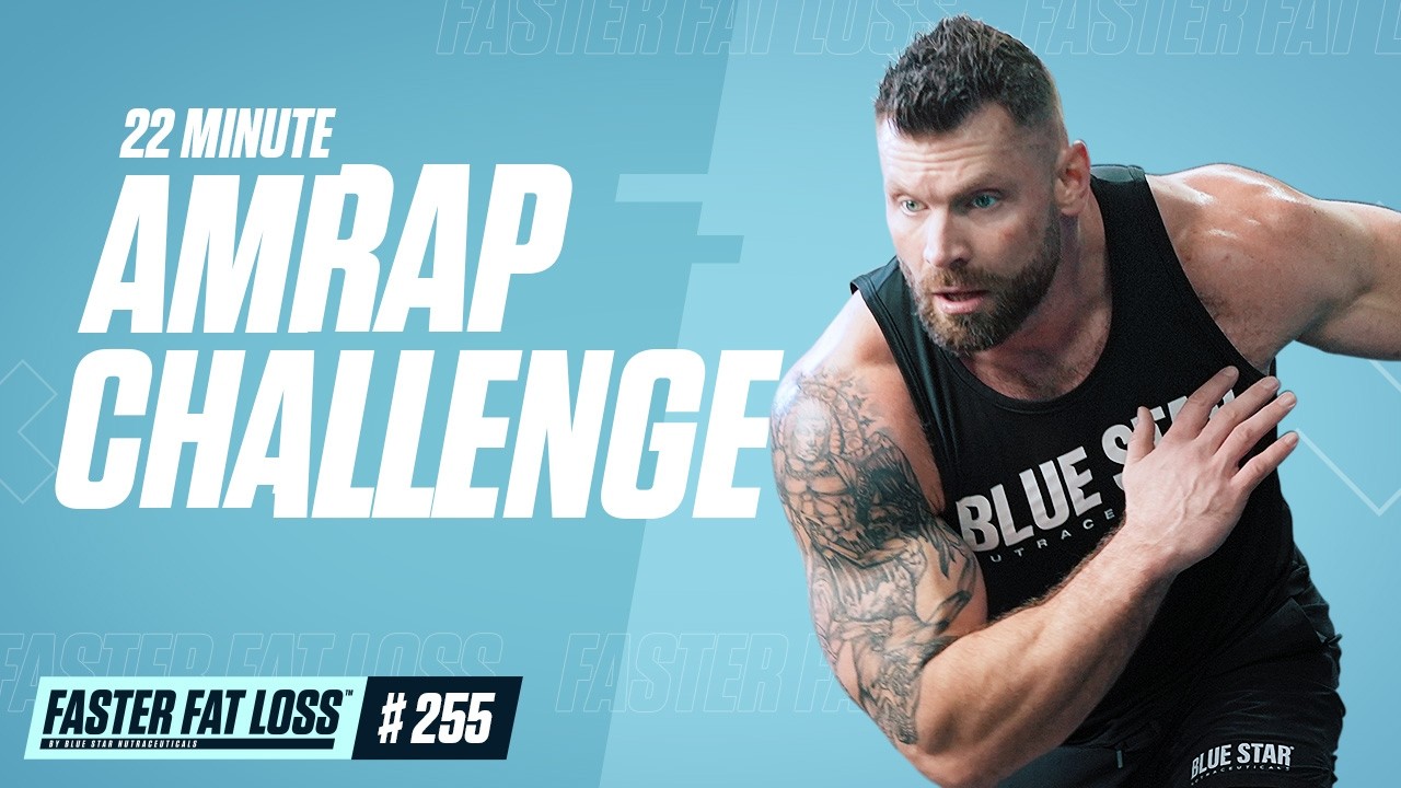 22-Minute AMRAP Challenge (Fat Destroyer) - YouTube