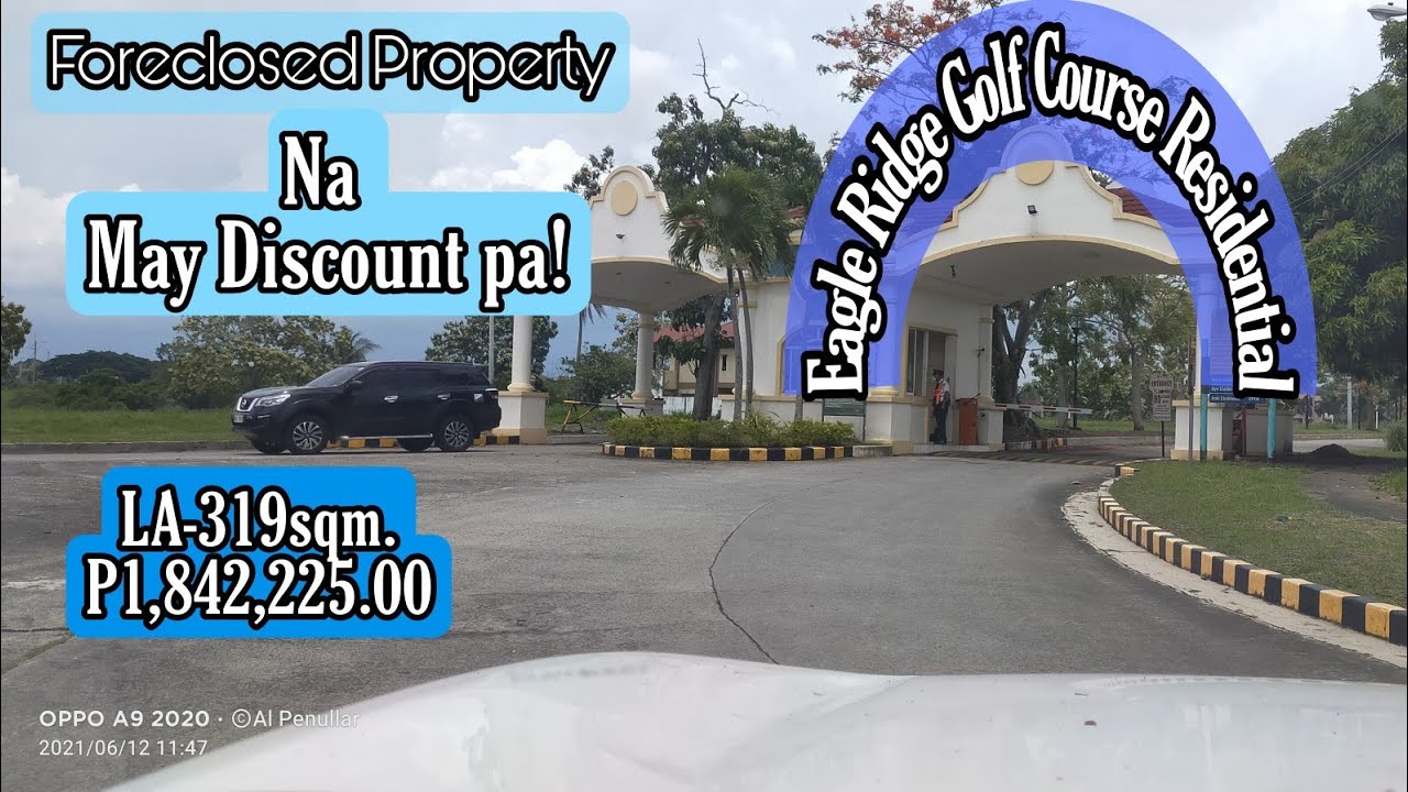 Eagle Ridge Golf Course Residential General Trias Cavite LA319 P1 ...