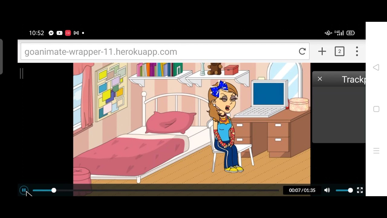 gina gab kevin makes grounded video of Julie/grounded - YouTube