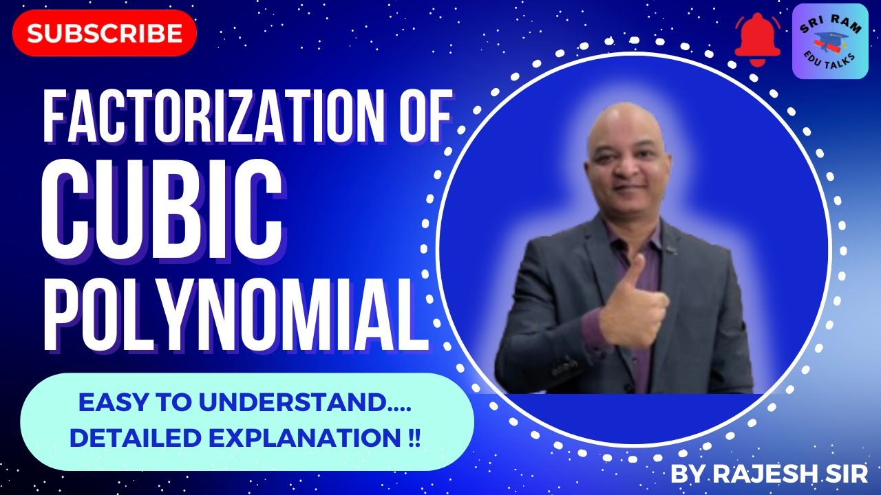 Factorization of CUBIC polynomials | Grouping method | Hit & Trial and ...