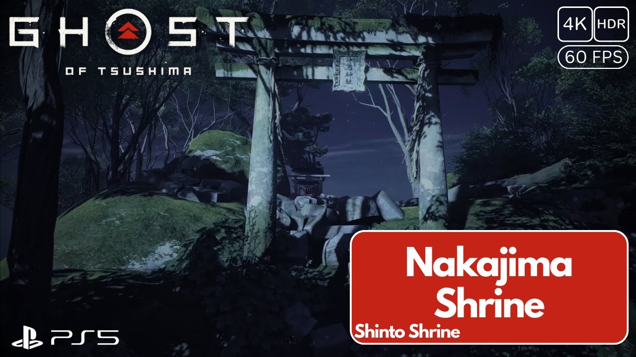 Ghost of Tsushima - Shinto Shrine - Nakajima Shrine - YouTube