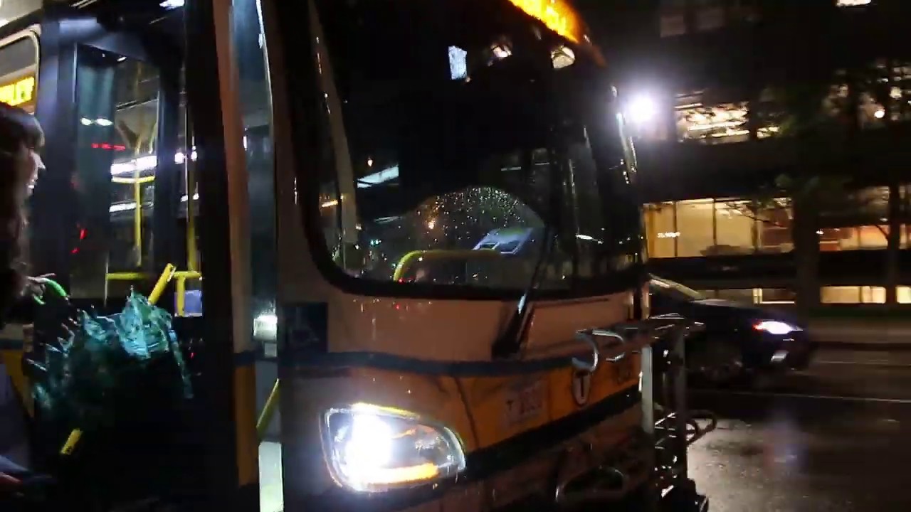 MBTA Bus 553 to Waltham - YouTube