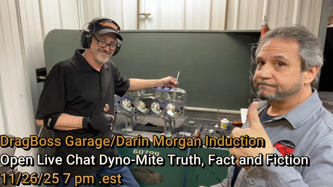 DragBoss Garage/Darin Morgan Induction Dynos Truth, Facts, and Fiction ...