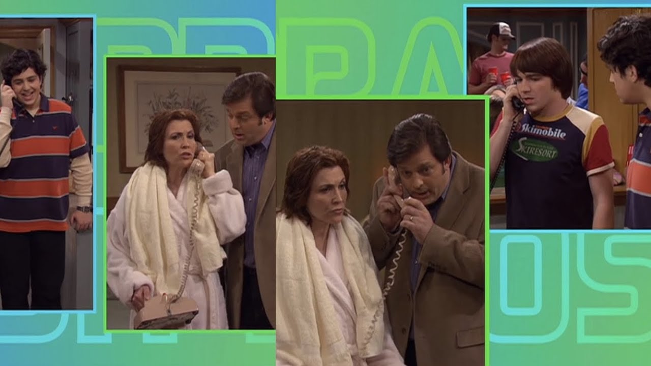 Drake & Josh - Walter & Audrey 📞 The 🏠 & Tell Drake There Coming-Home ...