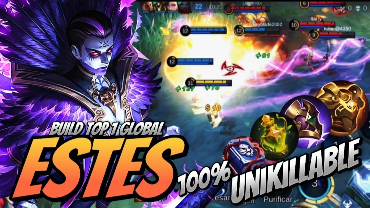Estes Best Build 100% Unikillable | Build Top 1 Global Estes | Mobile ...
