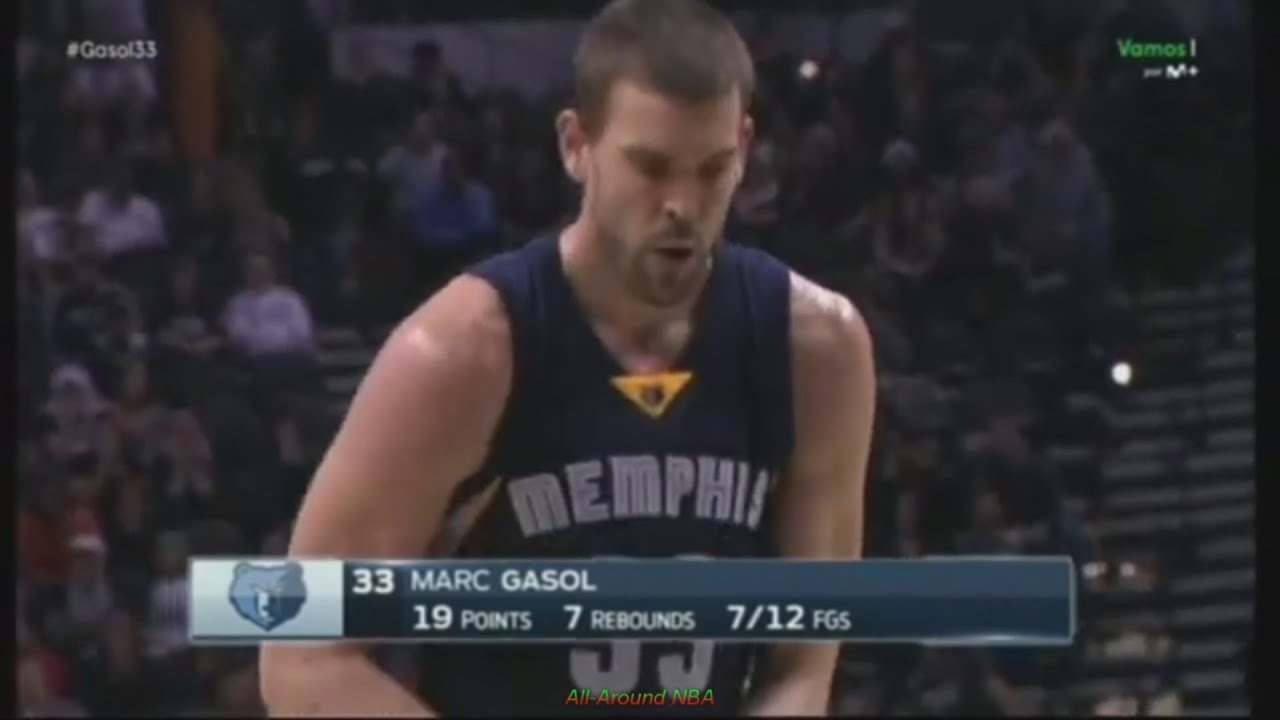Marc Gasol 26 Points @ Spurs, 2014-15. - YouTube